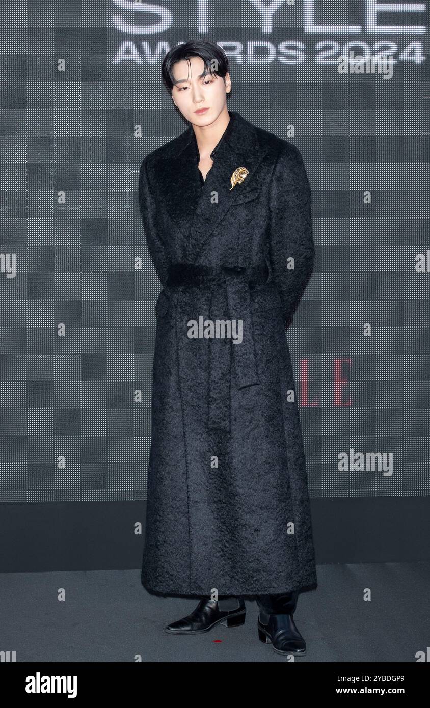 Seoul, South Korea. 17th Oct, 2024. South Korean singer San, member of ...