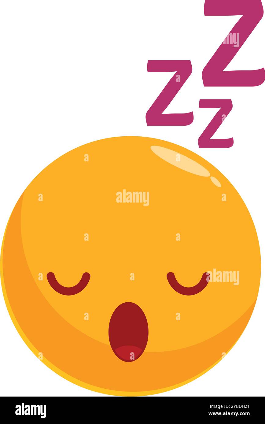 Emoji eyes closed not happy Cut Out Stock Images & Pictures - Alamy