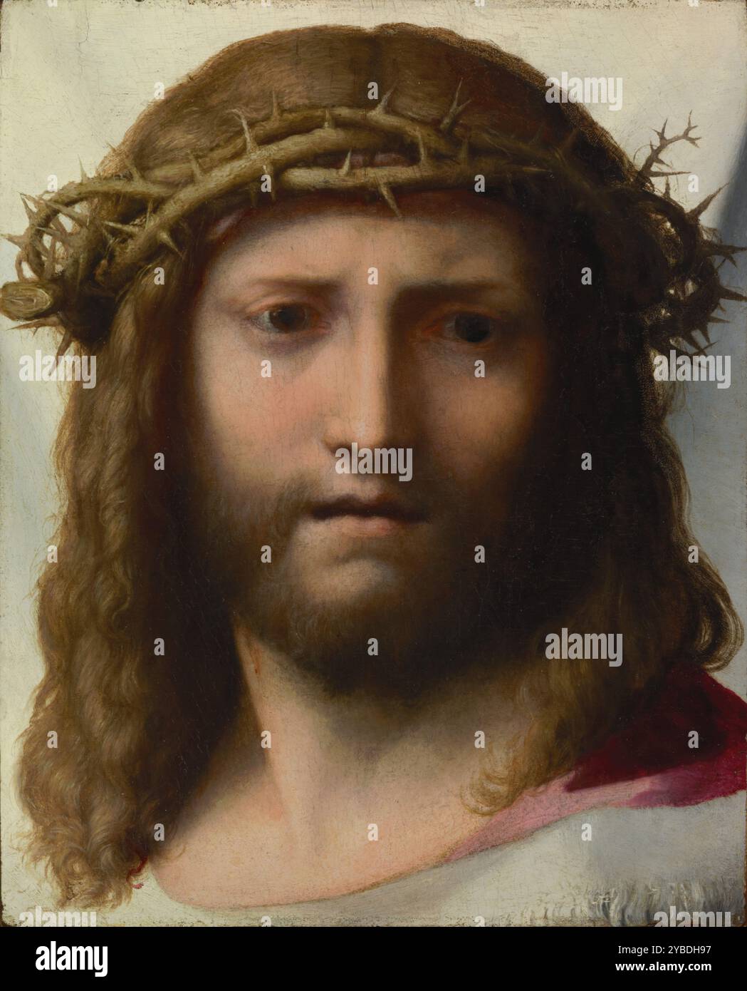 Head of Christ, about 1525-1530. Additional Info: As Christ stumbled ...
