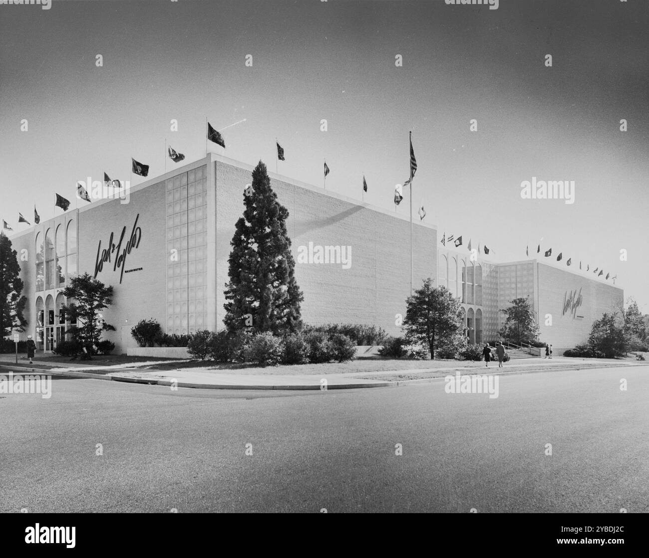Street corner in washington Black and White Stock Photos & Images - Alamy