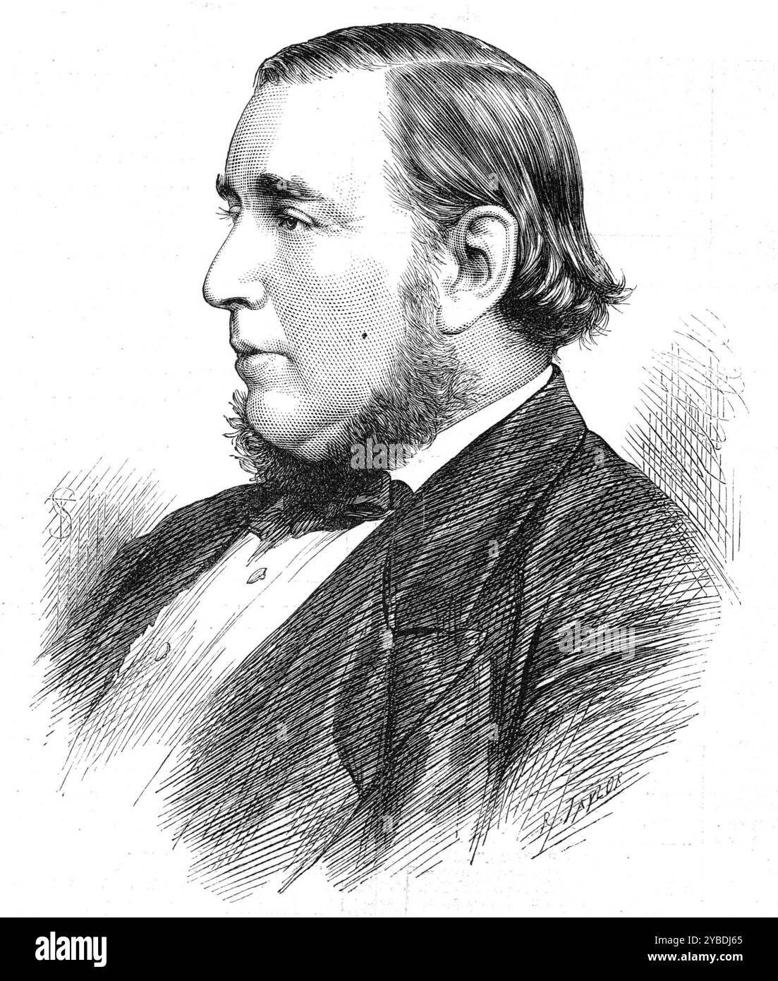 The claimant in the Tichborne trial, 1871. 'A Portrait of the person ...