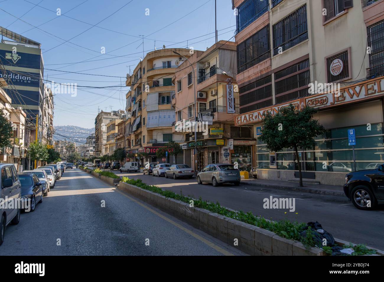 The Beirut streets, at capital of Lebanon Stock Photo - Alamy