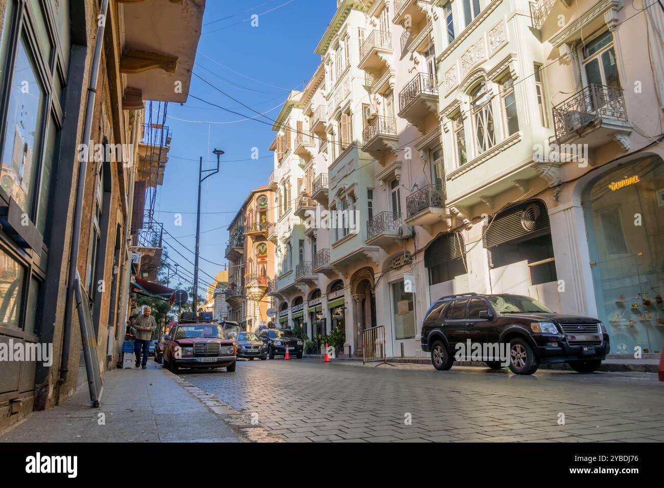 The Beirut streets, at capital of Lebanon Stock Photo - Alamy
