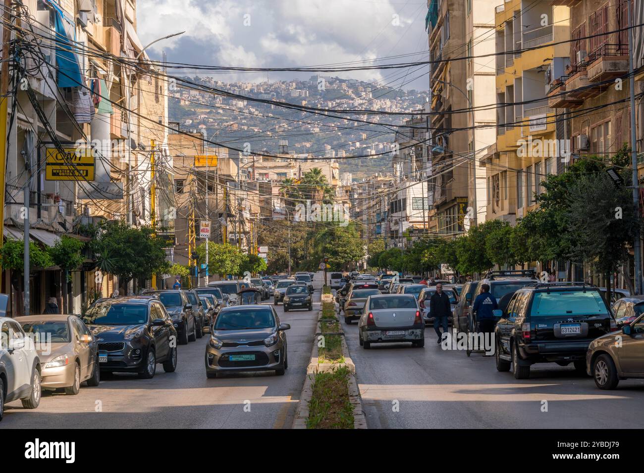 The Beirut streets, at capital of Lebanon Stock Photo - Alamy