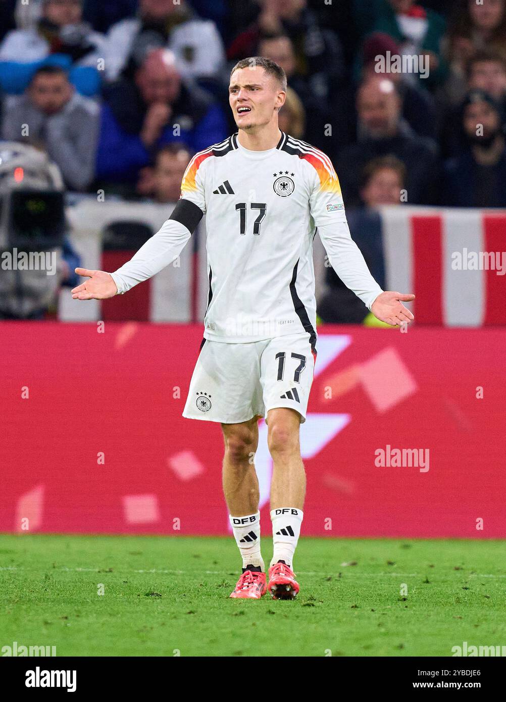 Florian Wirtz, Nr. 17 DFB in the UEFA Nations League 2024 match GERMANY ...