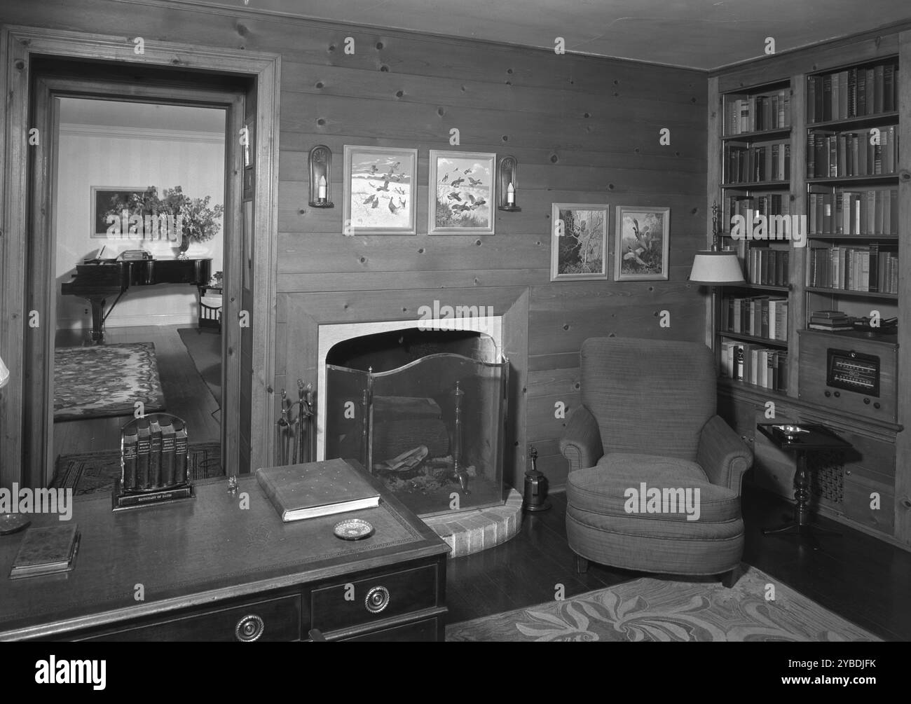 Guido R. Rahr, residence in Manitowoc, Wisconsin, 1945 Stock Photo - Alamy