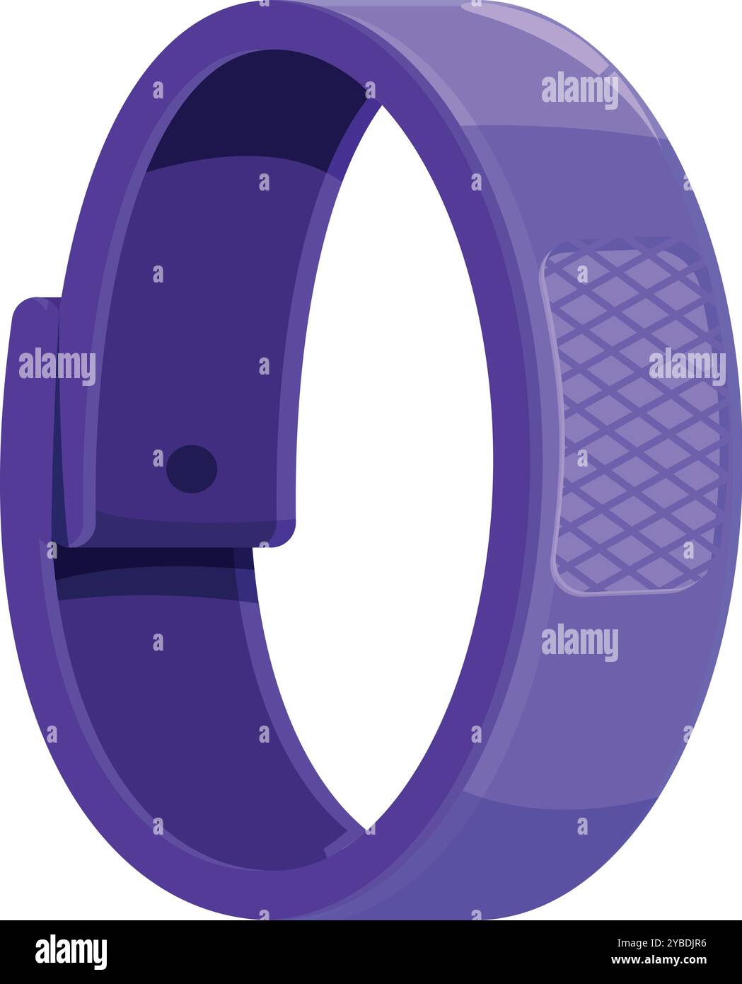 This purple fitness tracker is a stylish and practical way to monitor ...