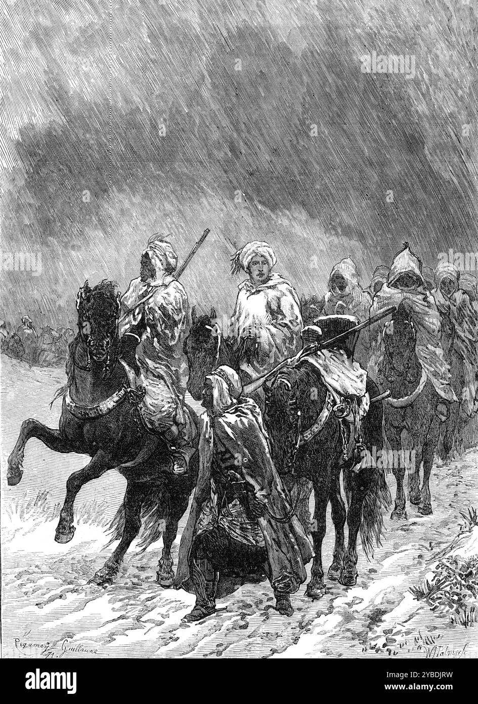 Scenes of the Late War in France: retreat from Le Mans - Ghoums and ...