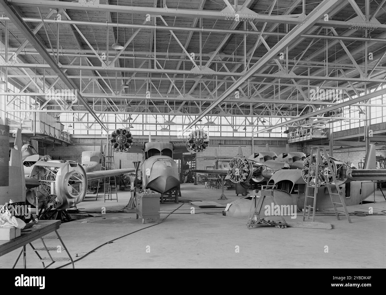 Grumman Aircraft Engineering Corp., Bethpage, Long Island, 1940 Stock ...