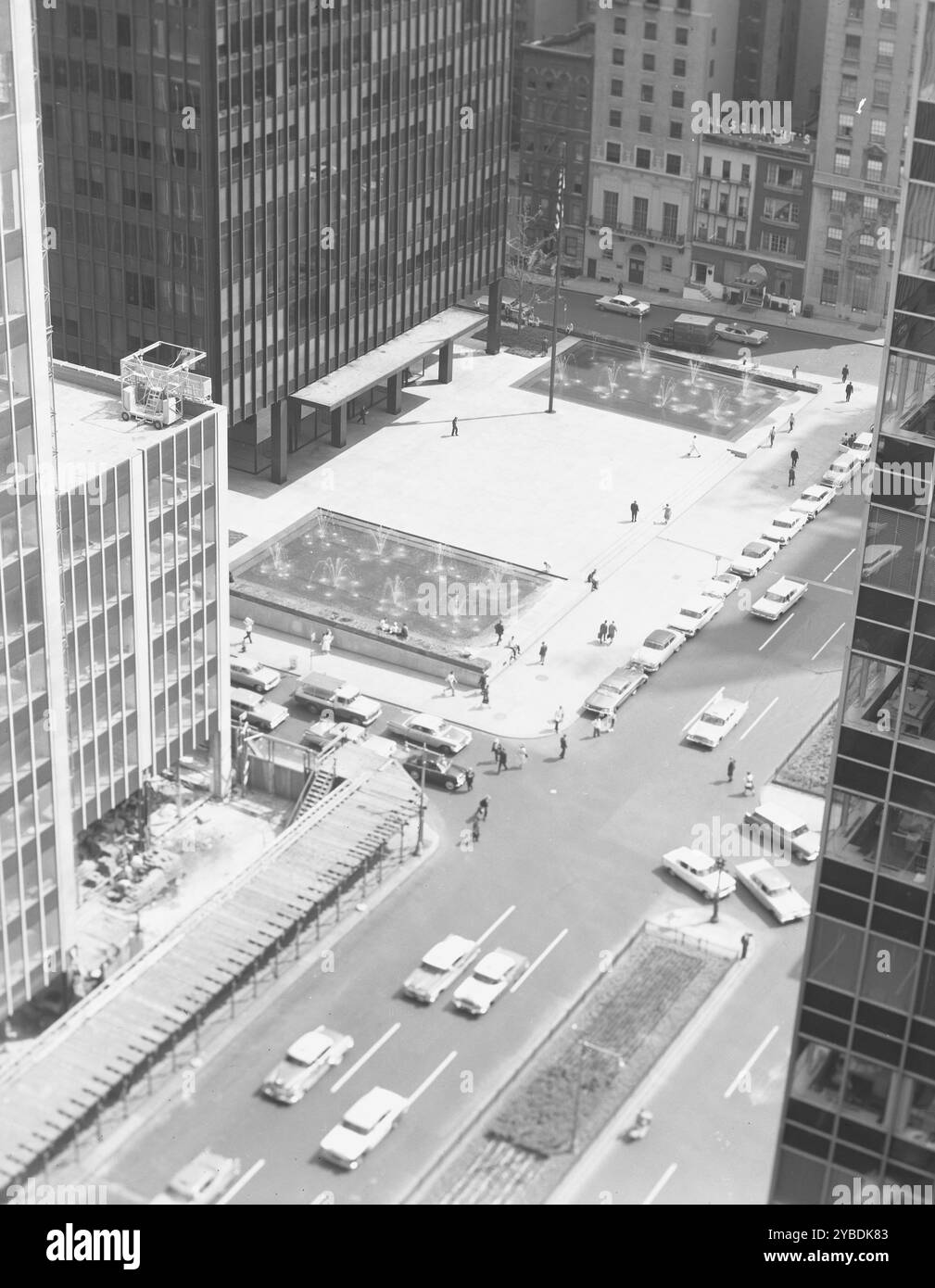 Arial view of road Black and White Stock Photos & Images - Alamy