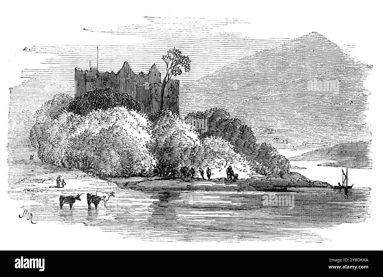 The Land of Lorne: Dunstaffnage Castle, 1871. 'Dunstaffnage ...