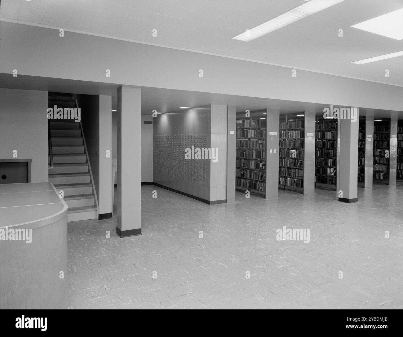 New Canaan Public Library, New Canaan, Connecticut, 1953 Stock Photo ...