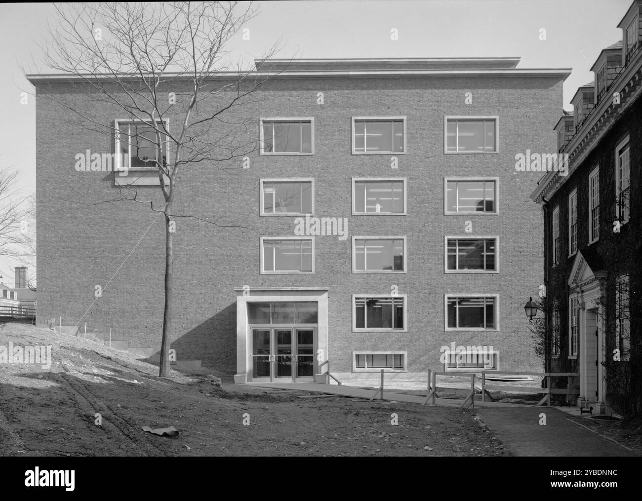 Lamont Library, Harvard University, Cambridge, Massachusetts, 1949 ...