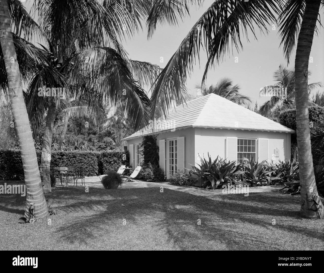 Houses usa florida Black and White Stock Photos & Images - Alamy