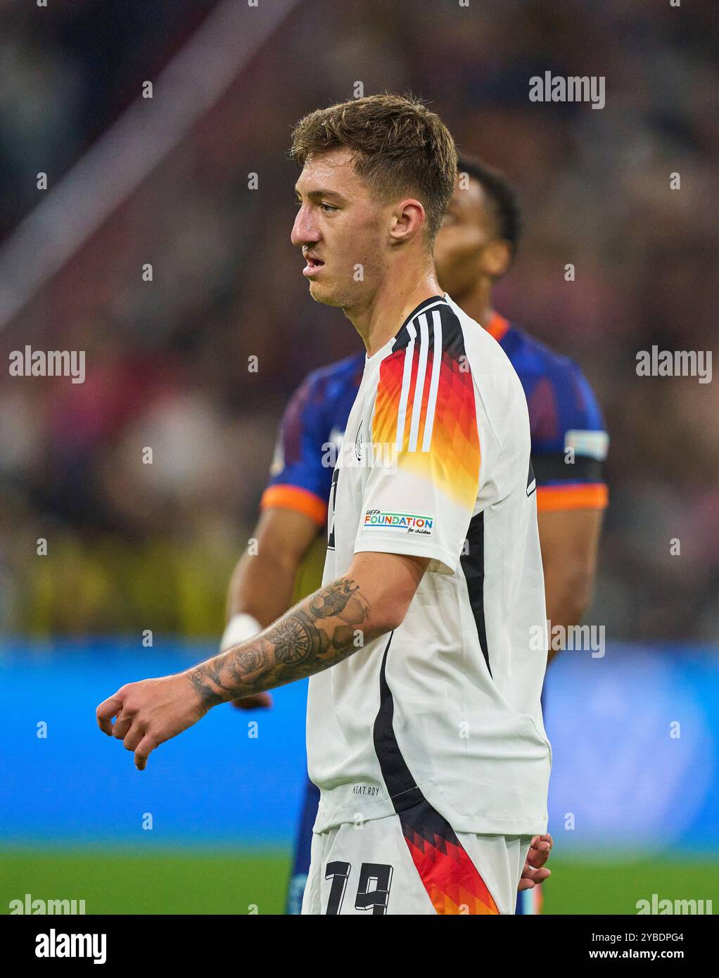 Angelo Stiller, DFB 19 in the UEFA Nations League 2024 match GERMANY ...