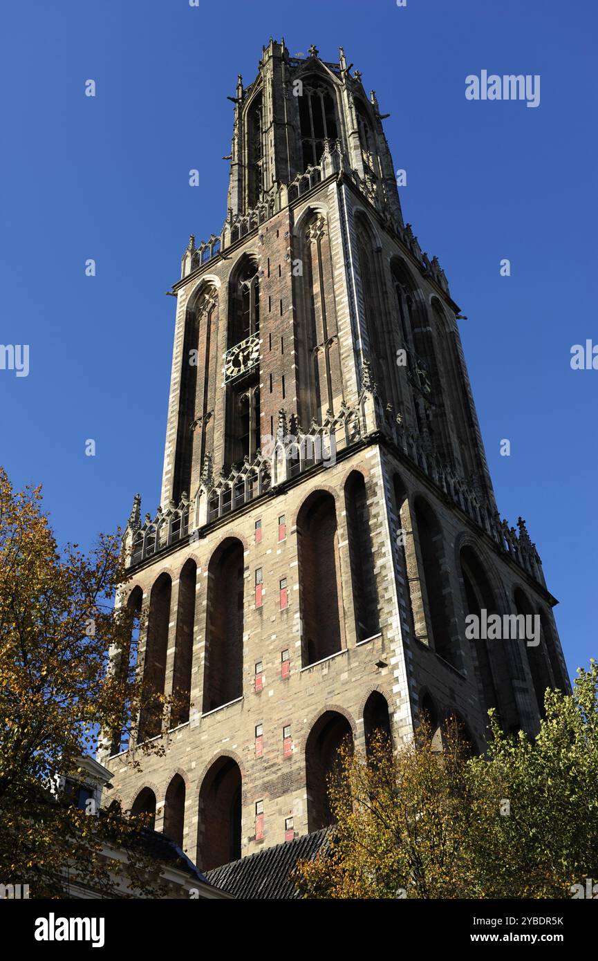 Dom Tower, St. Martin's Cathedral, Utrecht, Netherlands, 2013. The Dom ...