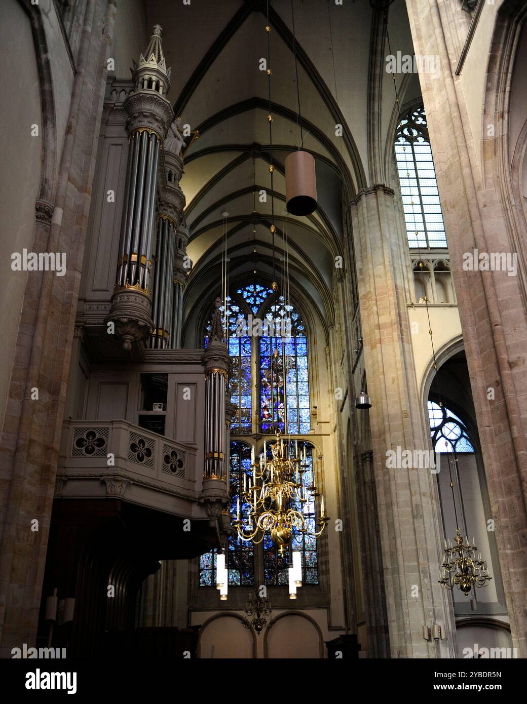 Interior, St. Martin's Cathedral, Utrecht, Netherlands, 2013. Dom ...