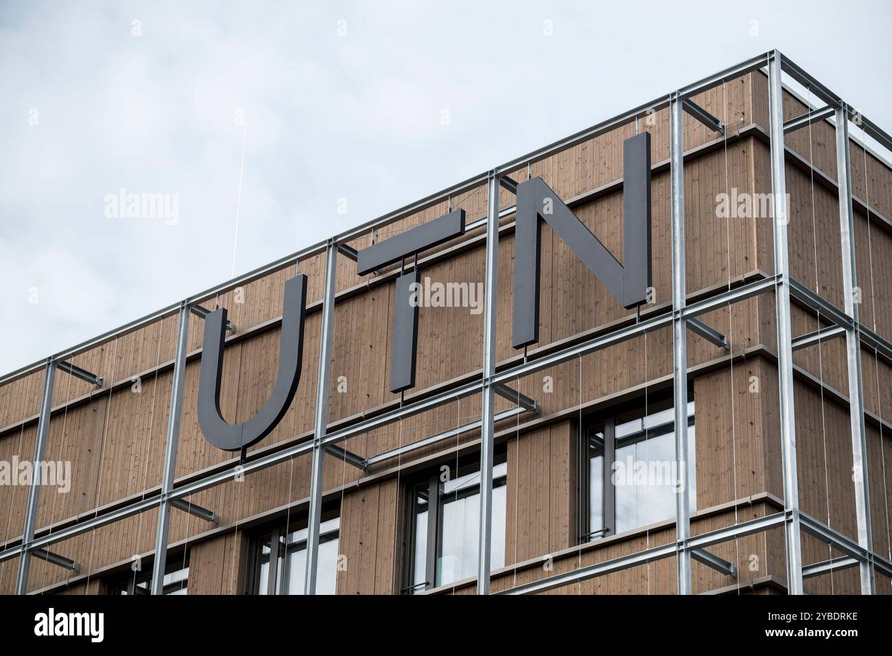 Nuremberg, Germany. 18th Oct, 2024. The logo of the UTN (Nuremberg ...