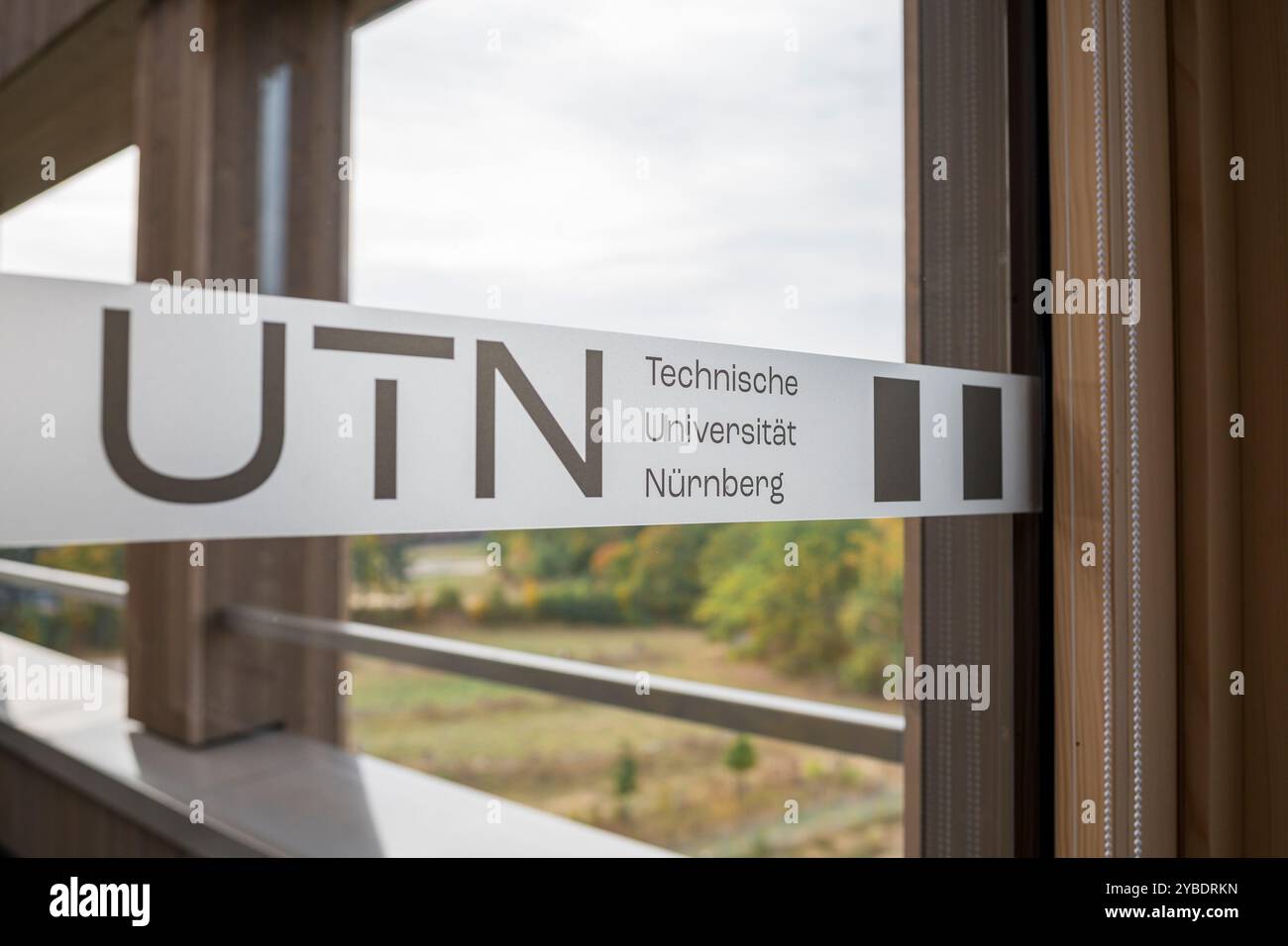Nuremberg, Germany. 18th Oct, 2024. The logo of the UTN (Nuremberg ...