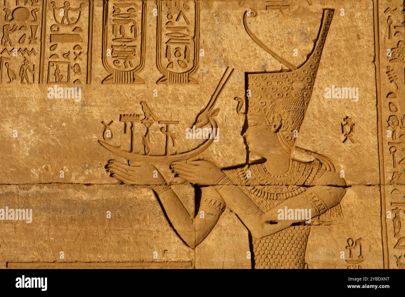 Roman Birth House of Mammisi, Temple complex, Dendera, Egypt, 68-117 AD ...
