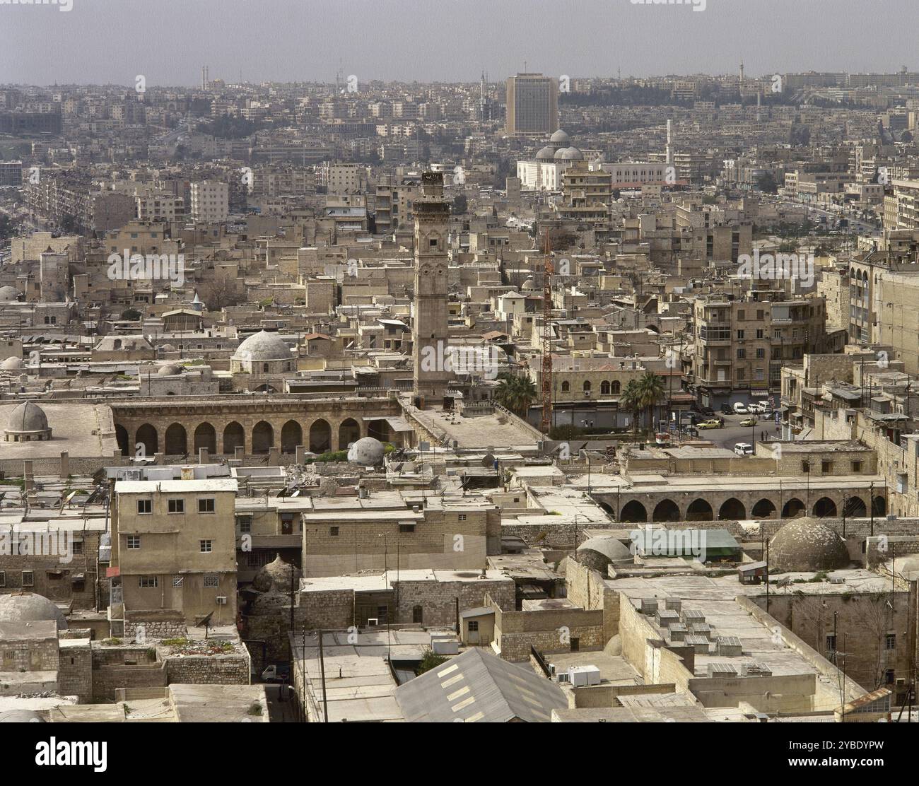 Aleppo before war aerial hi-res stock photography and images - Alamy