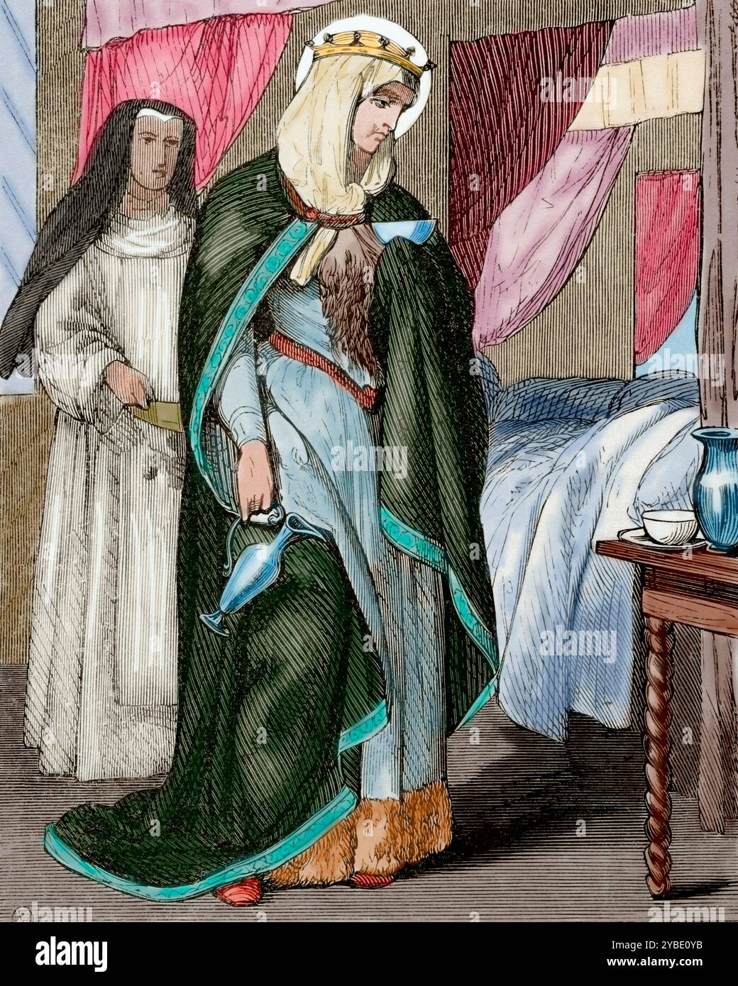 Saint Margaret of Scotland, 1852. Saint Margaret of Scotland (1045-1093 ...
