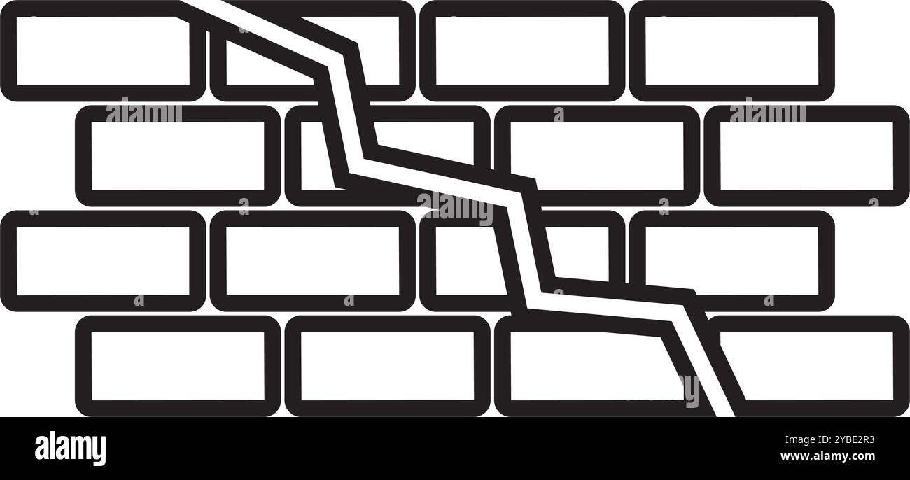 brick icon vector illustration logo design Stock Vector Image & Art - Alamy