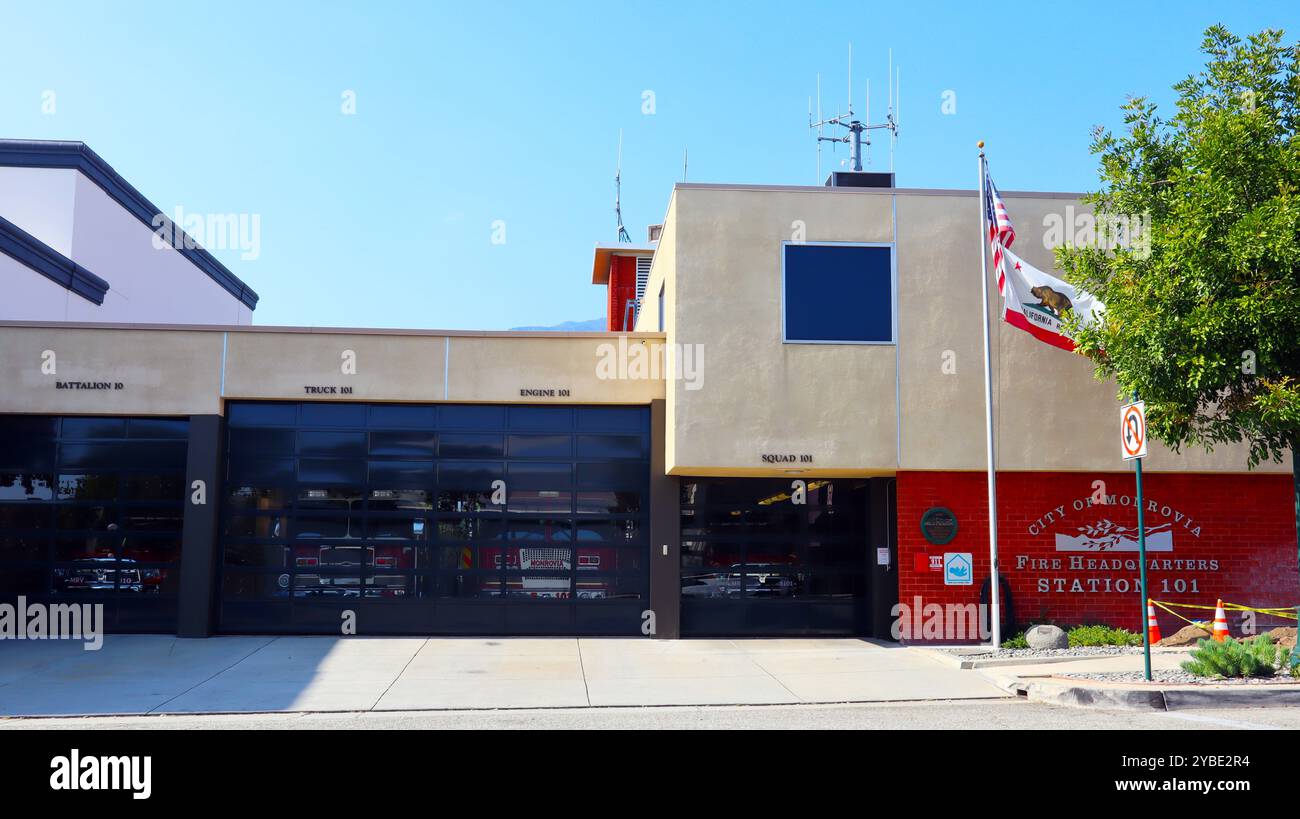 Monrovia (LA County), California: City of Monrovia Fire Headquarters ...