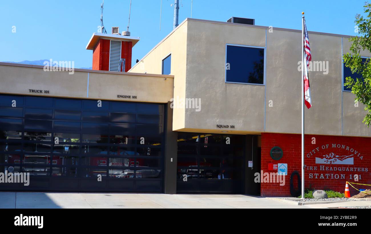 Monrovia (LA County), California: City of Monrovia Fire Headquarters ...