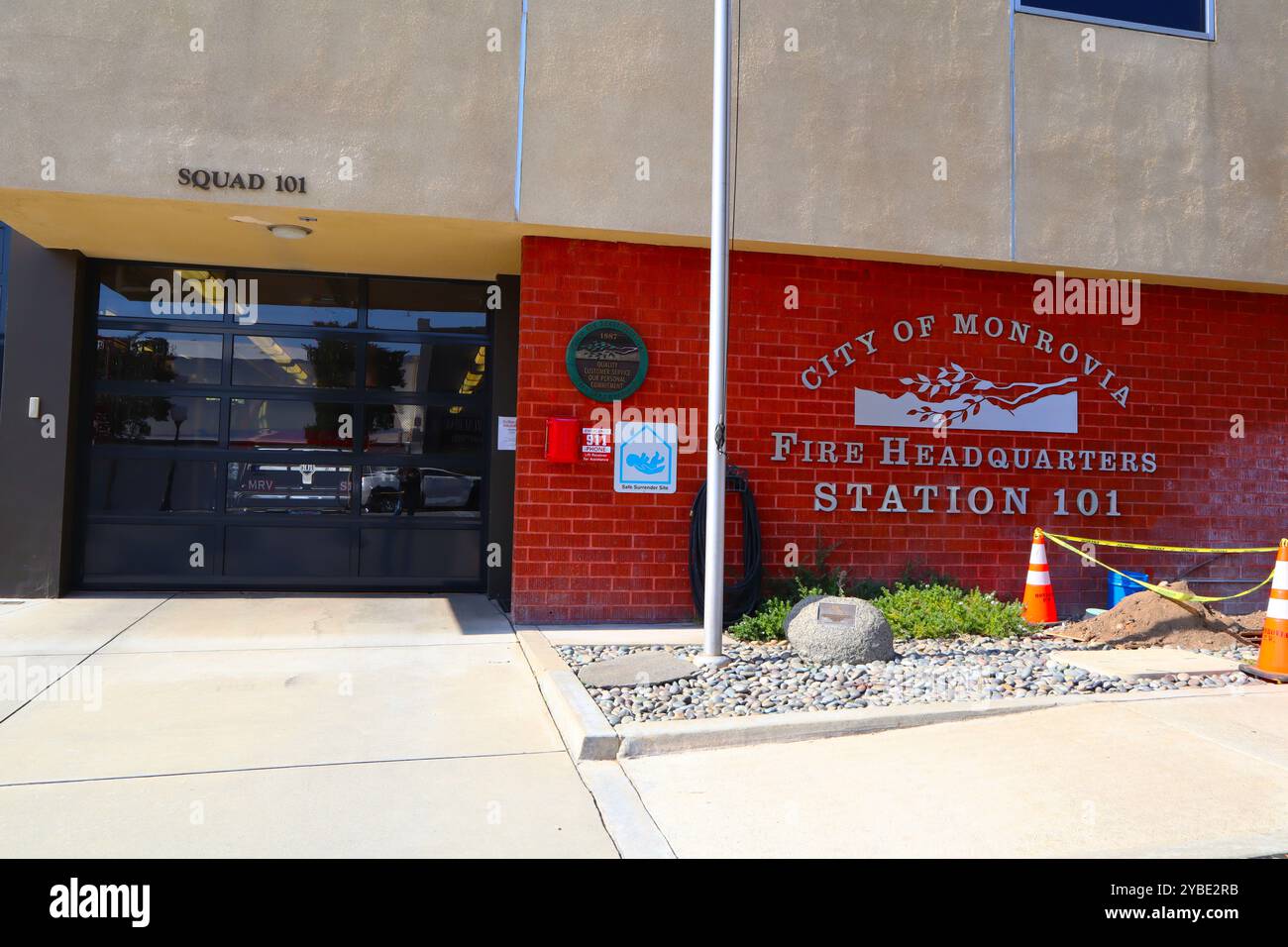 Monrovia (LA County), California: City of Monrovia Fire Headquarters ...