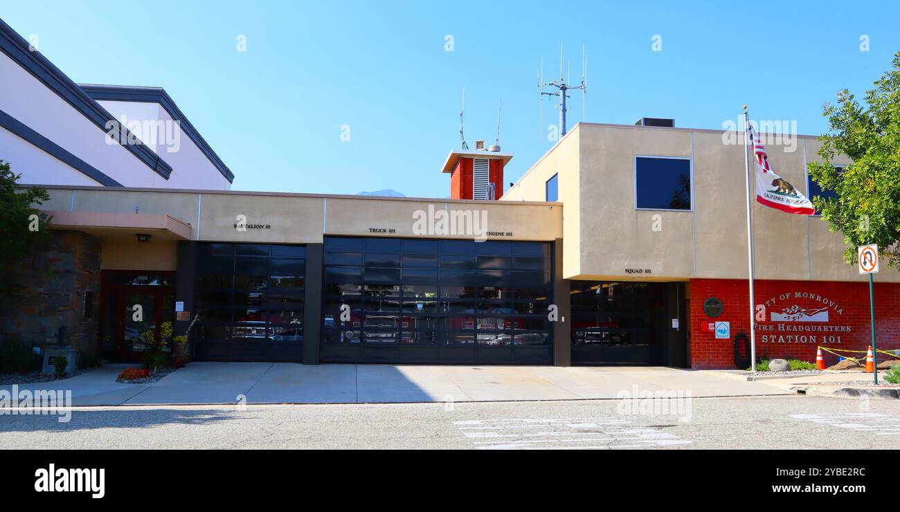Monrovia (LA County), California: City of Monrovia Fire Headquarters ...