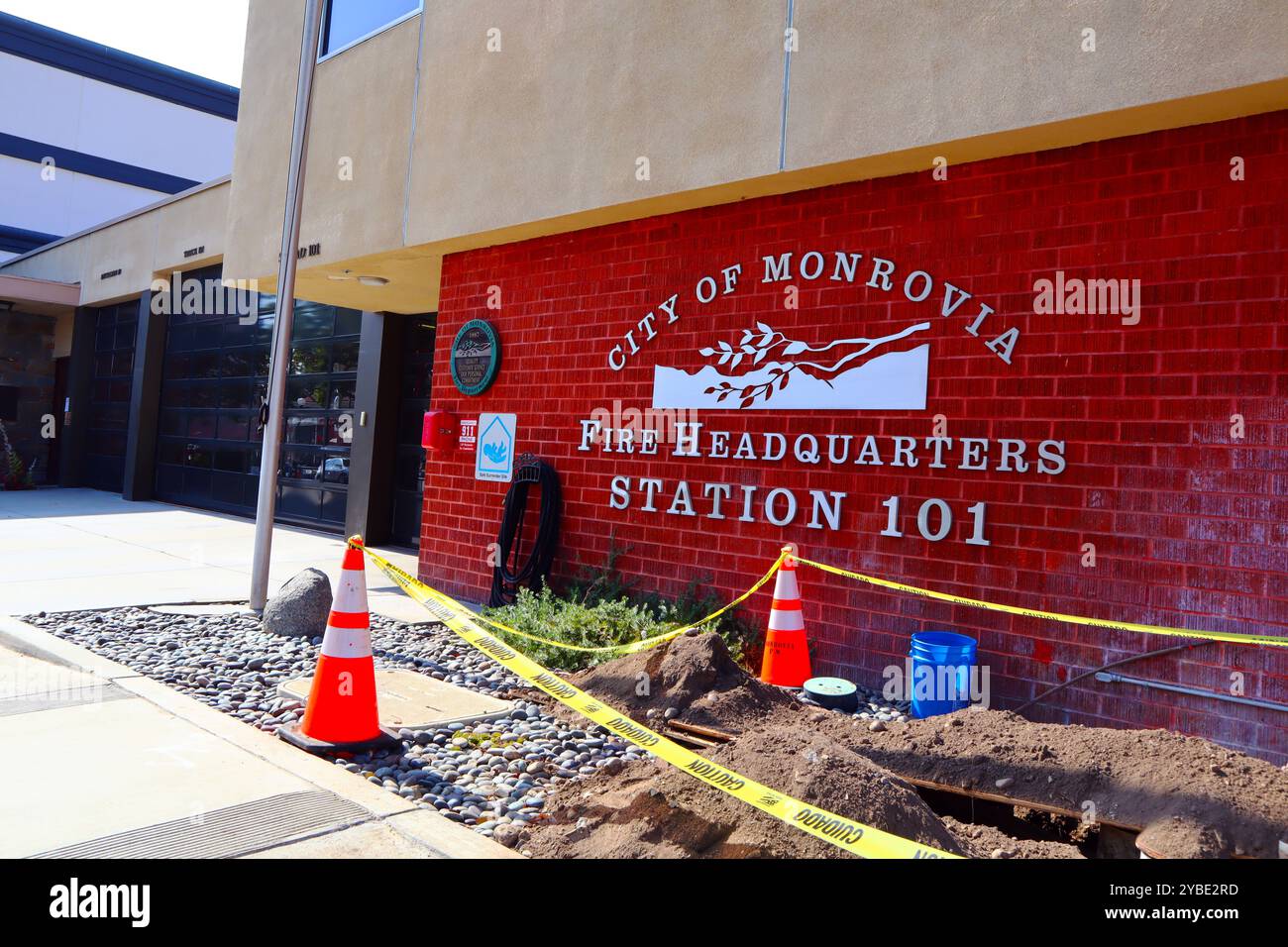Monrovia (LA County), California: City of Monrovia Fire Headquarters ...