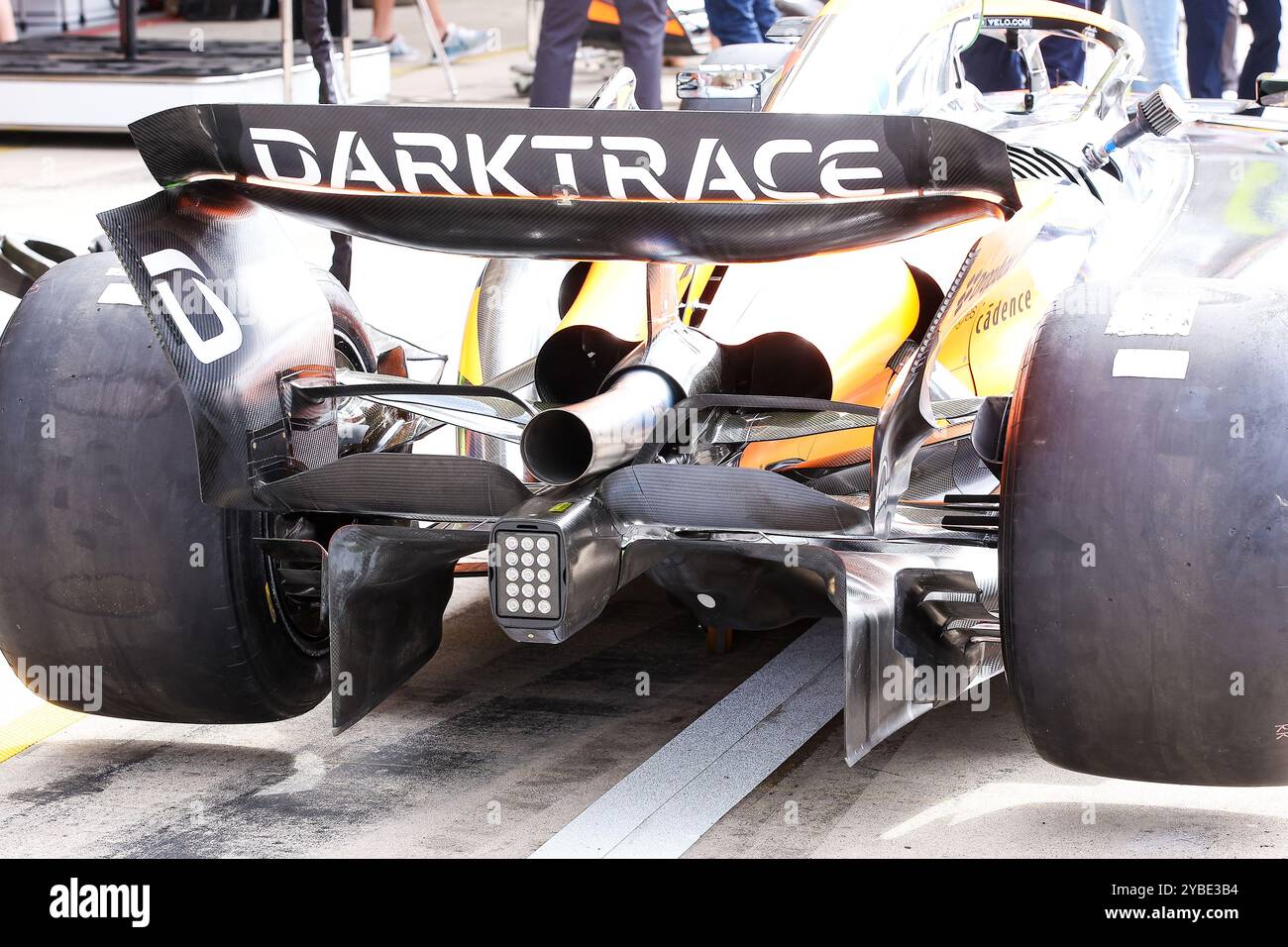 Austin, Etats Unis. 18th Oct, 2024. McLaren F1 Team MCL38, mechanical ...