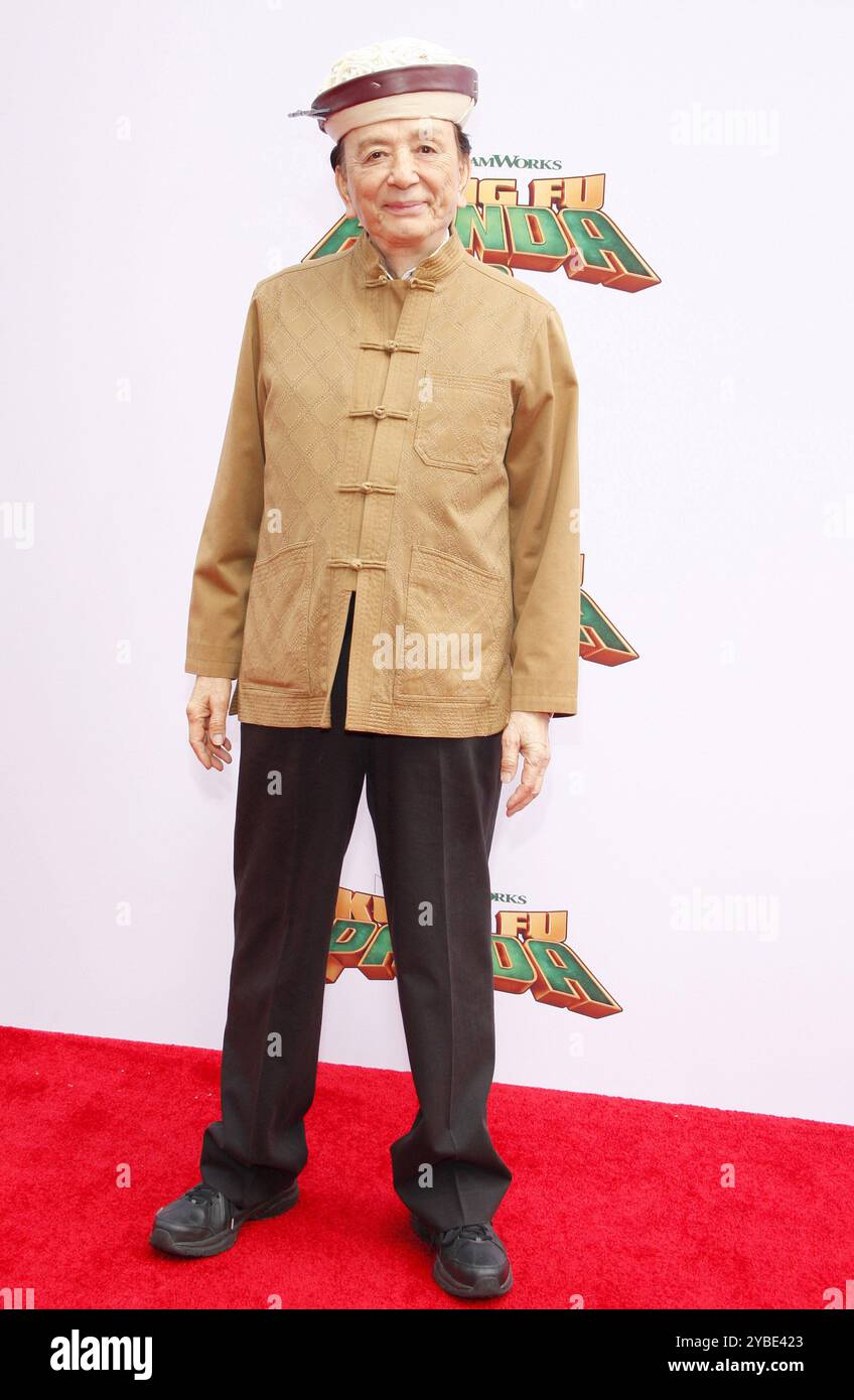 James Hong at the Los Angeles premiere of 'Kung Fu Panda 3' held at the ...