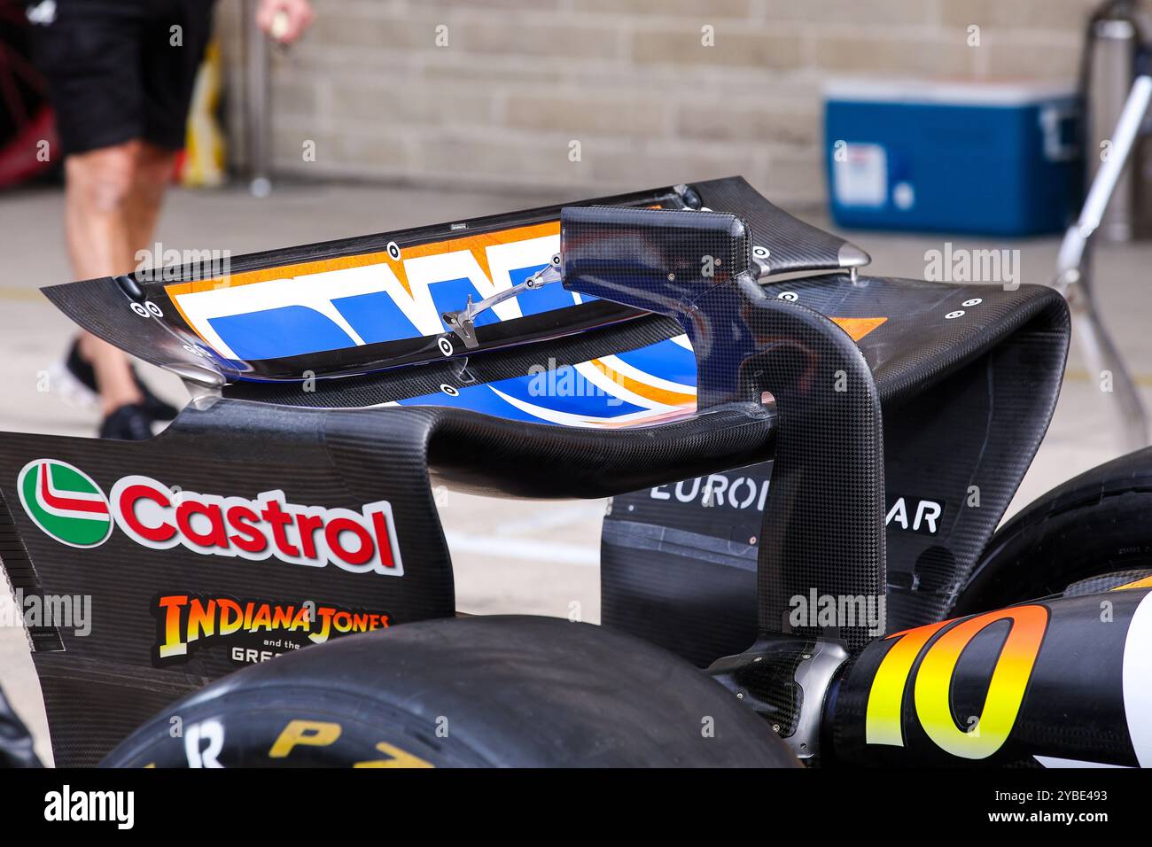 Alpine F1 Team A524, mechanical detail rear wing during the Formula 1 ...