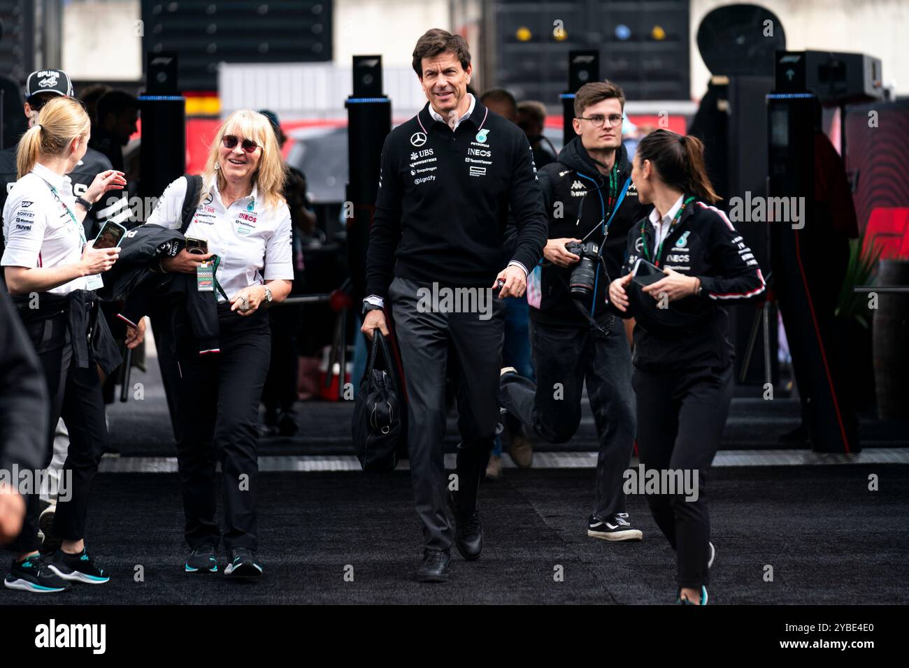 Austin, United States. 18th Oct, 2024. Mercedes-AMG Petronas Team ...
