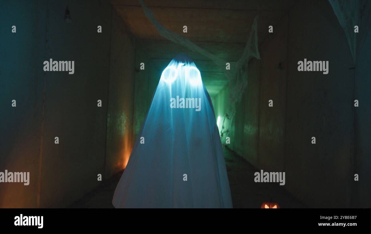 The Smooth Movement Of The Ghost Stock Photo - Alamy