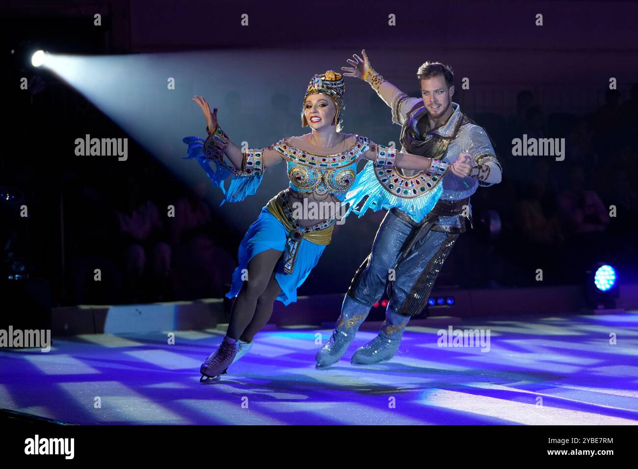 Russian Olympic champion Tatiana Navka and figure skater Nikita ...