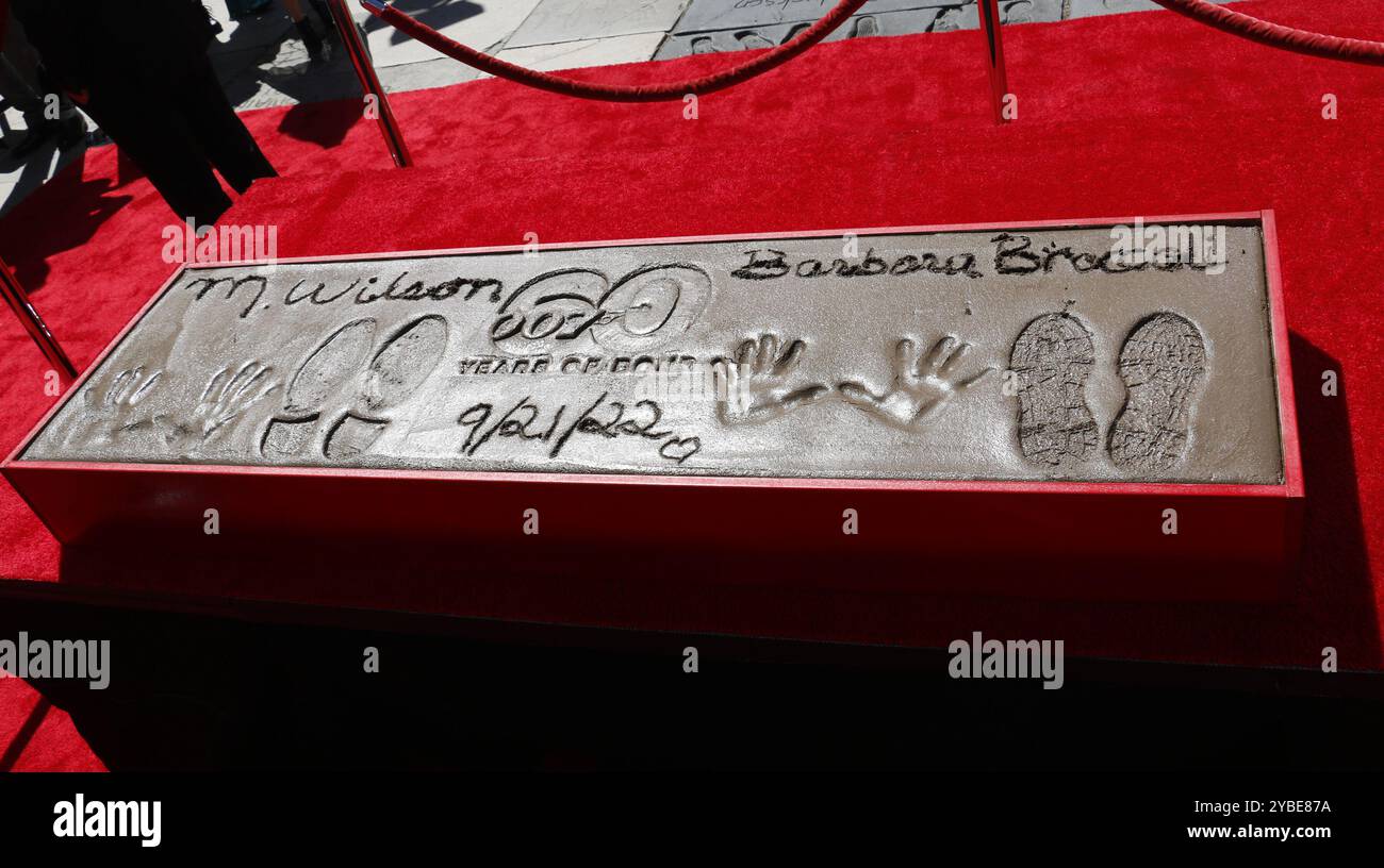 James Bond 60th anniversary celebration. Producers Michael G. Wilson ...