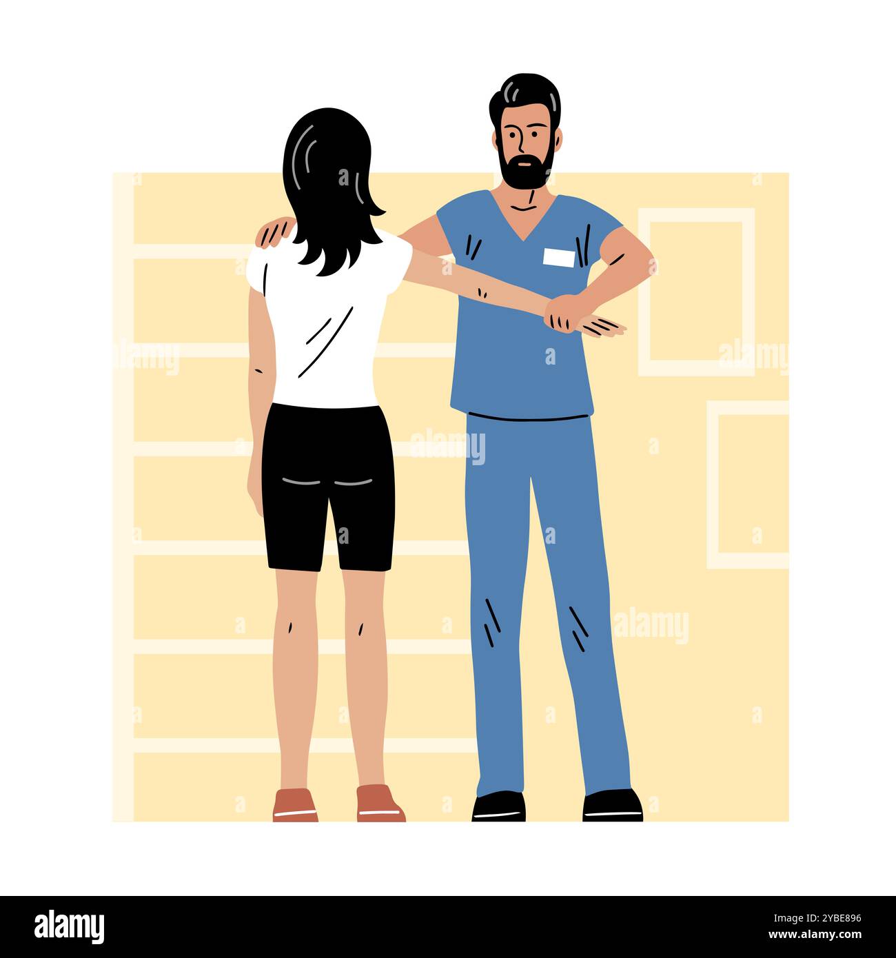 Help injury fitness man Cut Out Stock Images & Pictures - Alamy