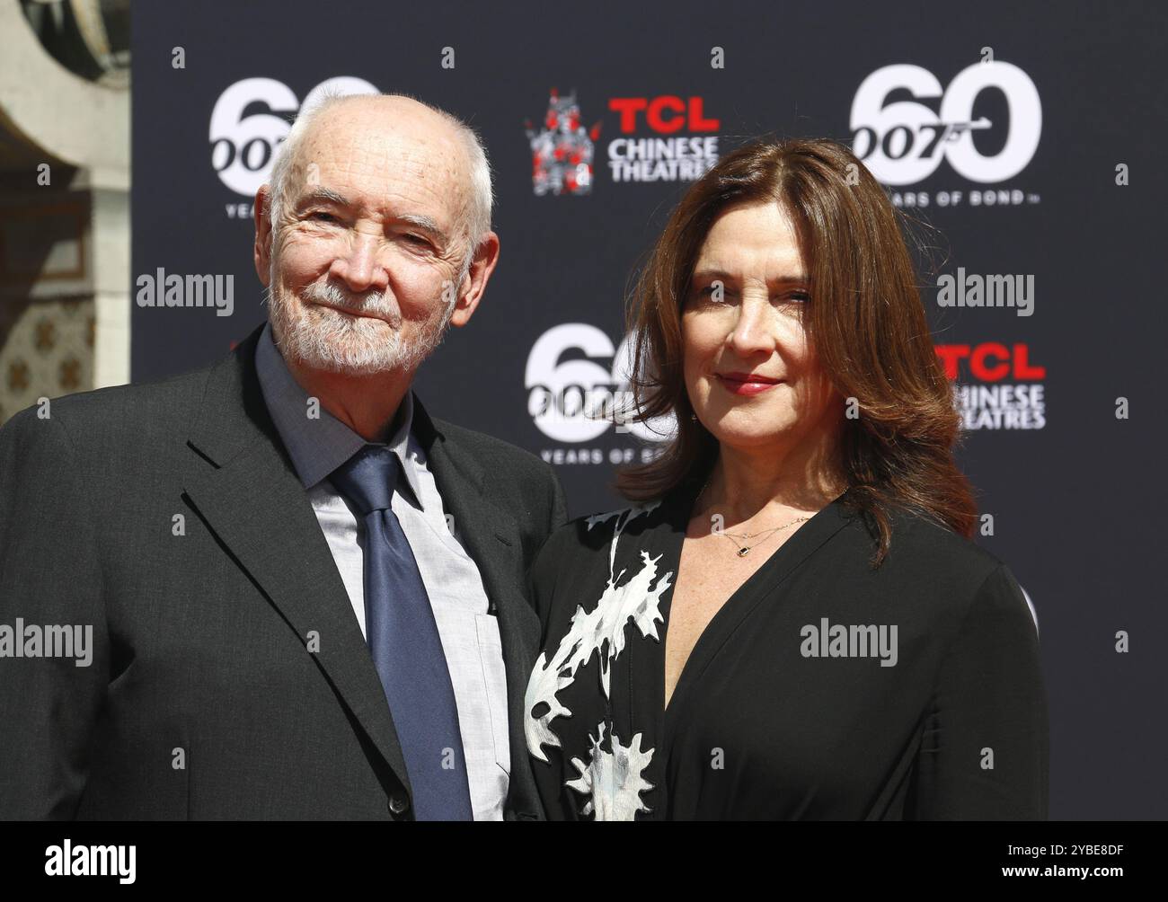James Bond 60th anniversary celebration. Producers Michael G. Wilson ...