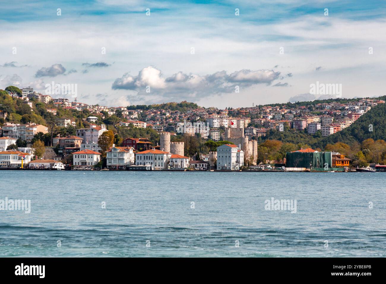 Istanbul, Turkiye - OCT 14, 2024: Anadoluhisari, the Anatolian Fortress ...