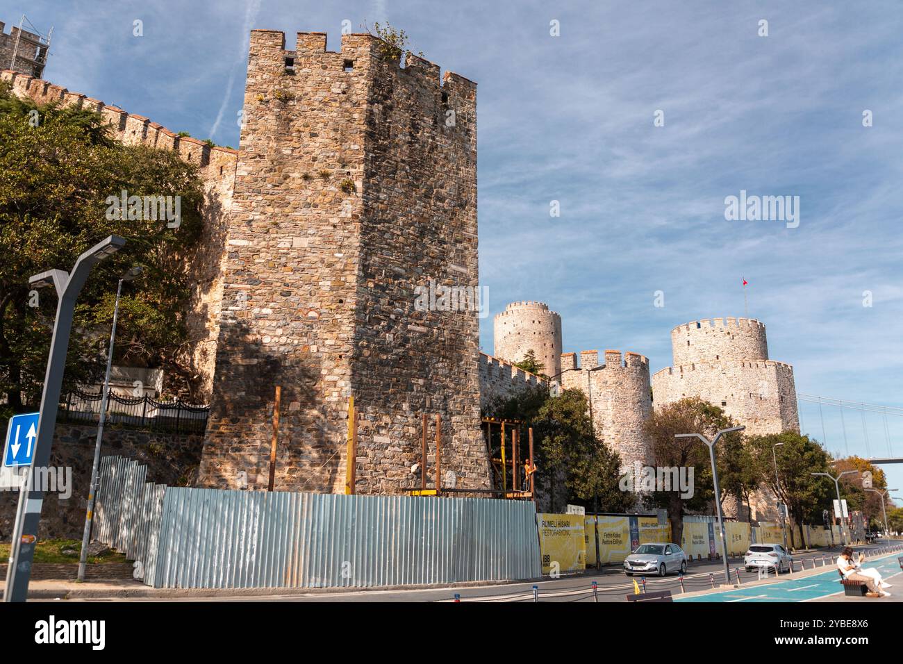 Istanbul, Turkiye - OCT 14, 2024: Rumelihisari or Bogazkesen Fortress ...