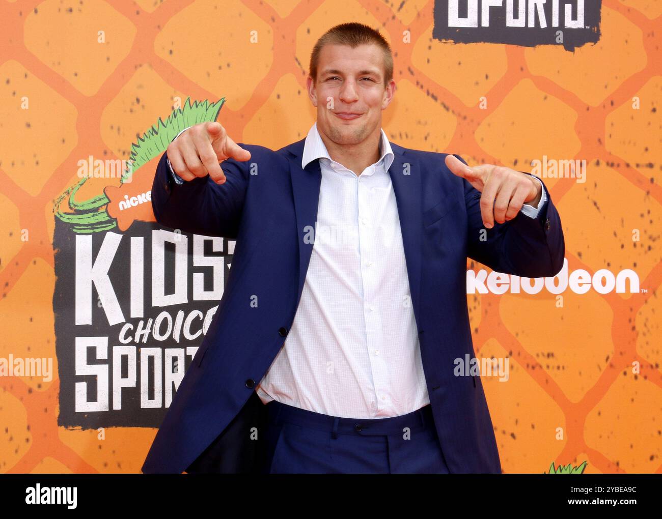 Rob gronkowski nickelodeon kids choice hi-res stock photography and ...