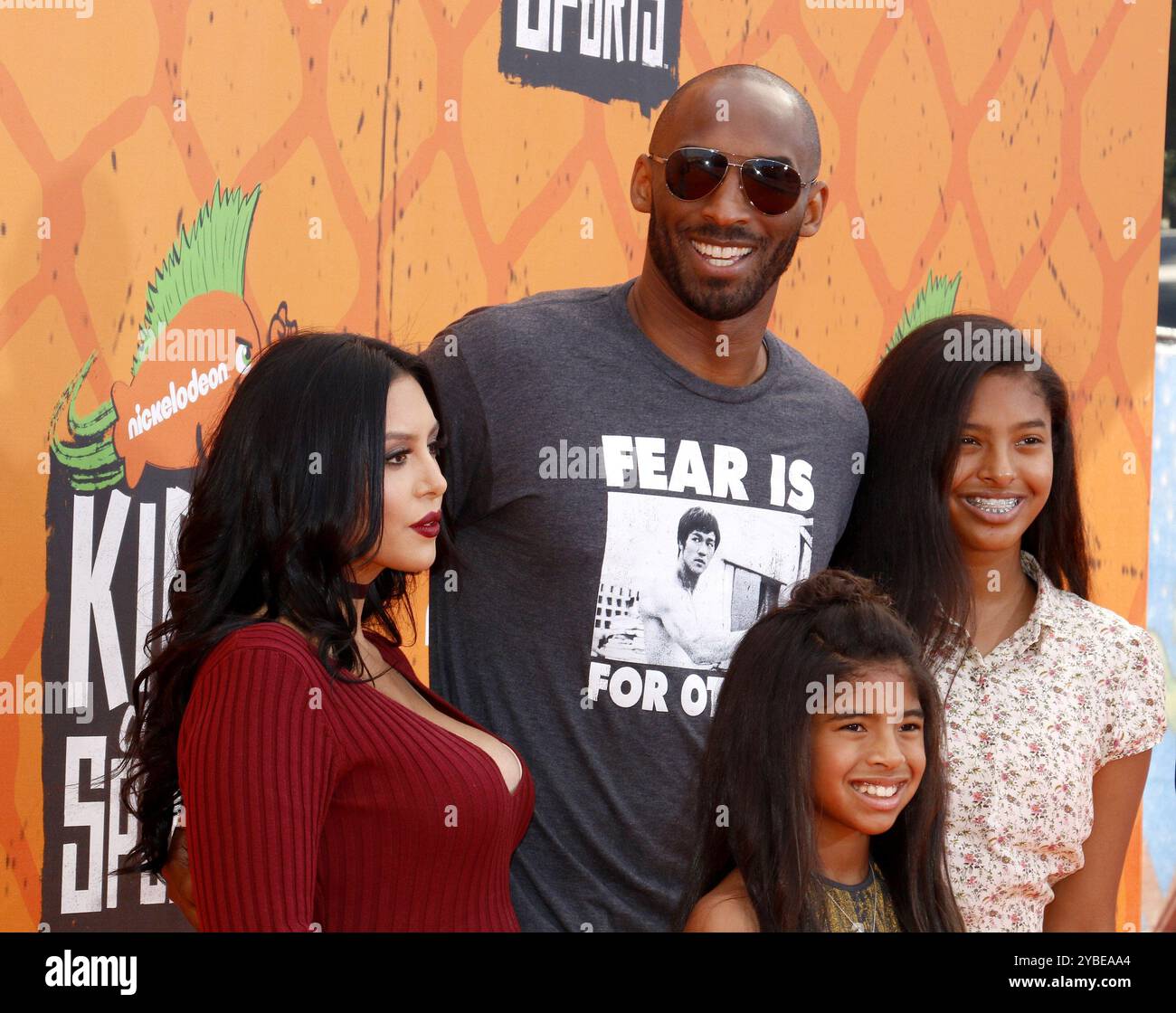 Kobe Bryant, Vanessa Bryant, Gianna Maria Onore Bryant and Natalia ...