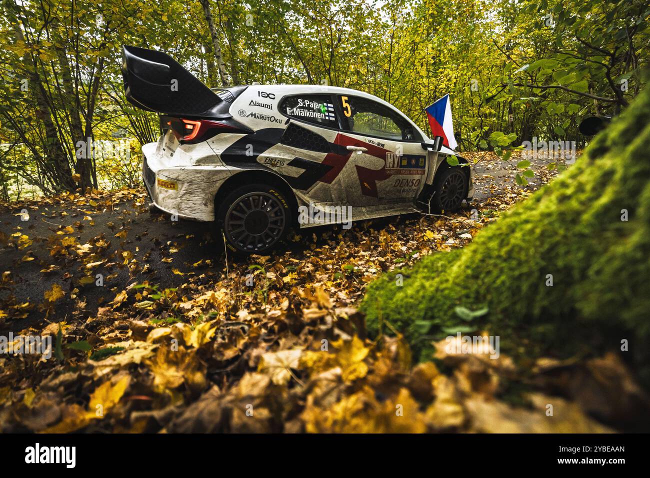 05 PAJARI Sami, MALKONEN Enni, Toyota GR Yaris Rally1, action during ...