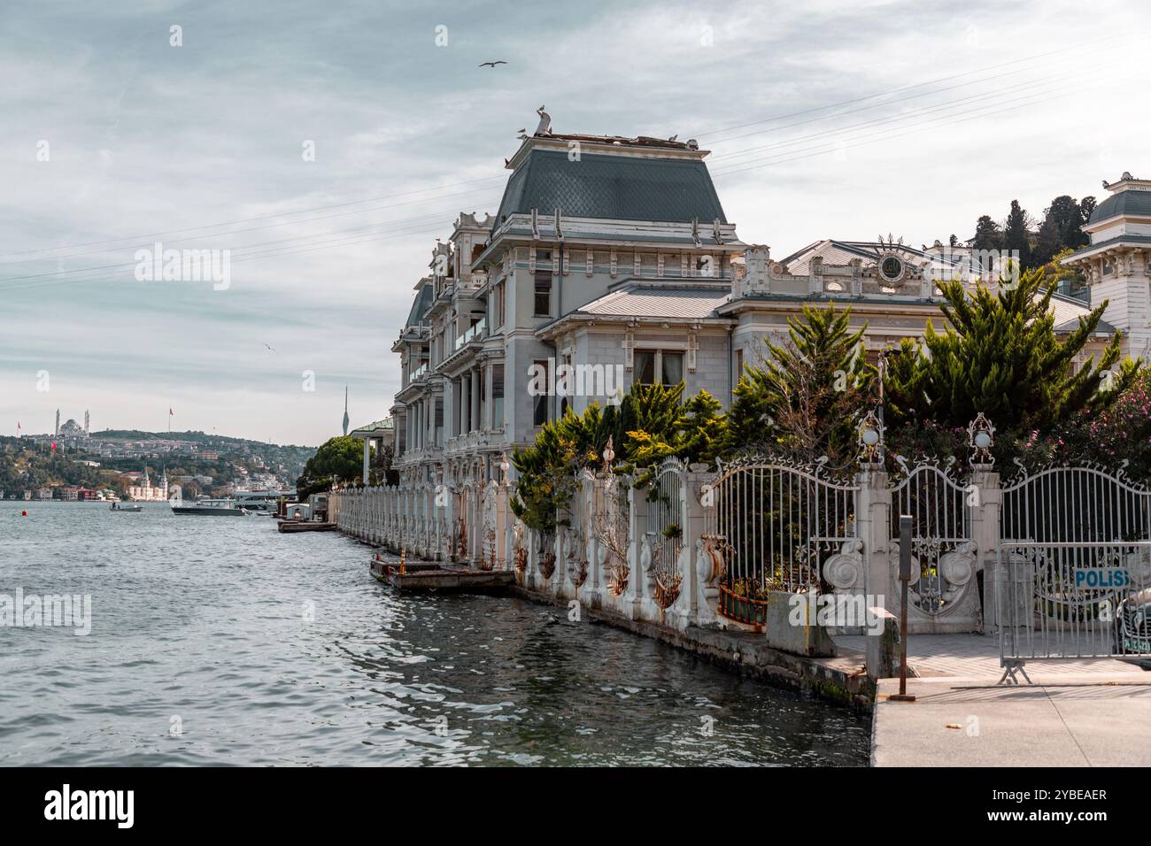 Istanbul, Turkiye - OCT 14, 2024: The Egyptian Consulate palace ...