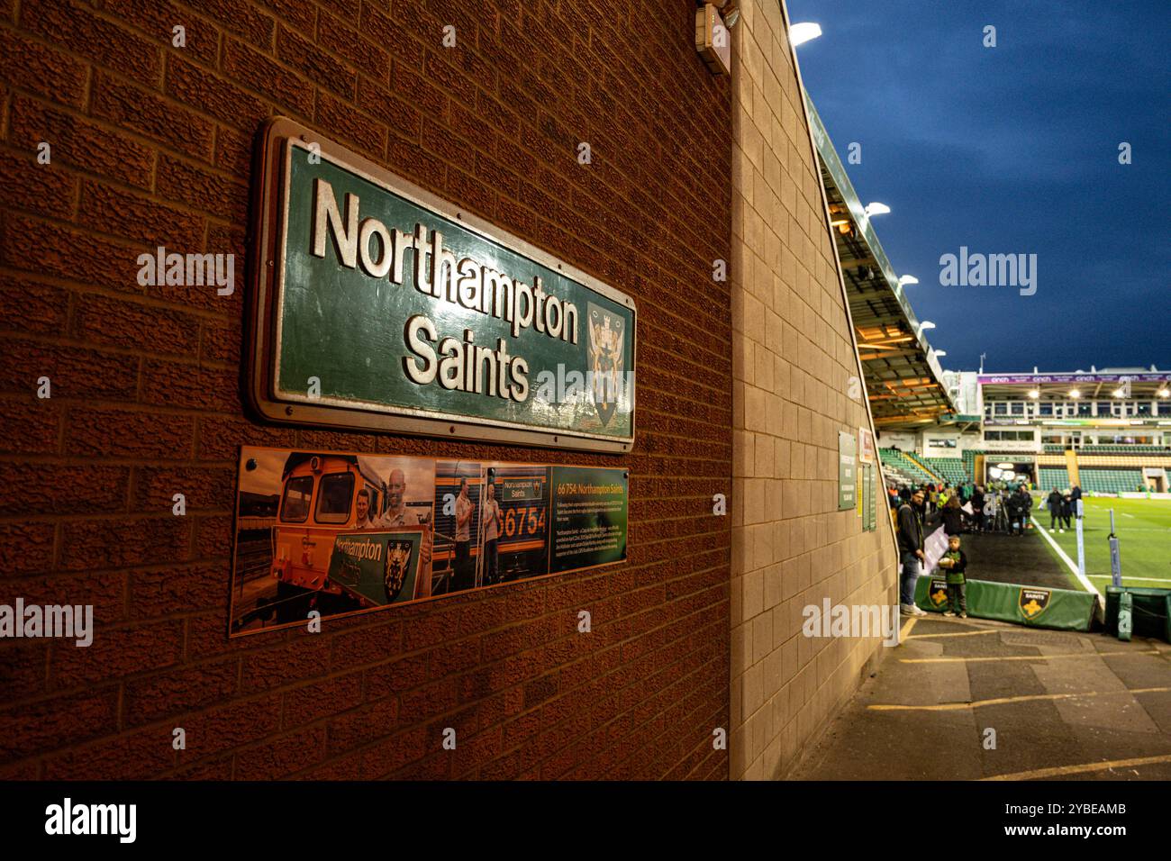 Cinch stadium franklin's gardens hi-res stock photography and images ...