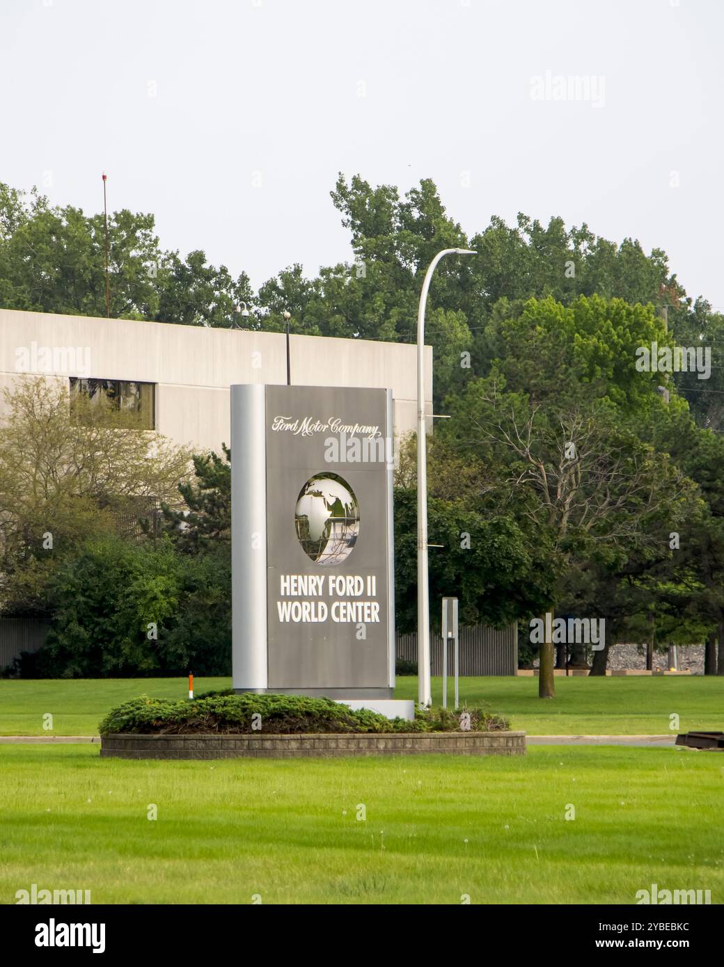 Dearborn, MI USA - AUGUST 04, 2024: Aerial view of The Ford Motor ...