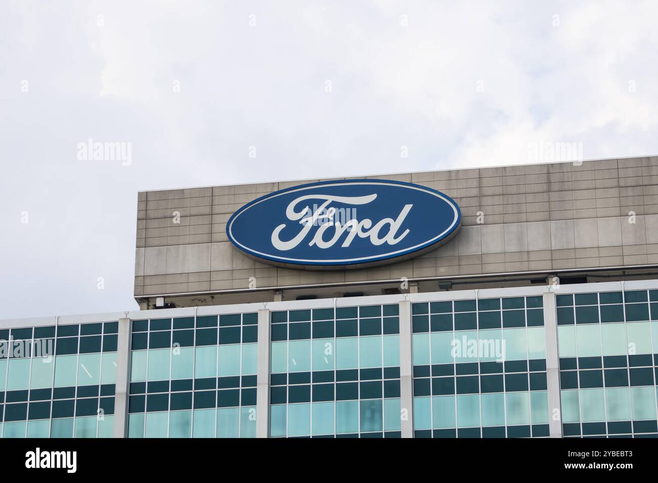 Dearborn, MI USA - AUGUST 04, 2024: The Ford Motor Company World ...